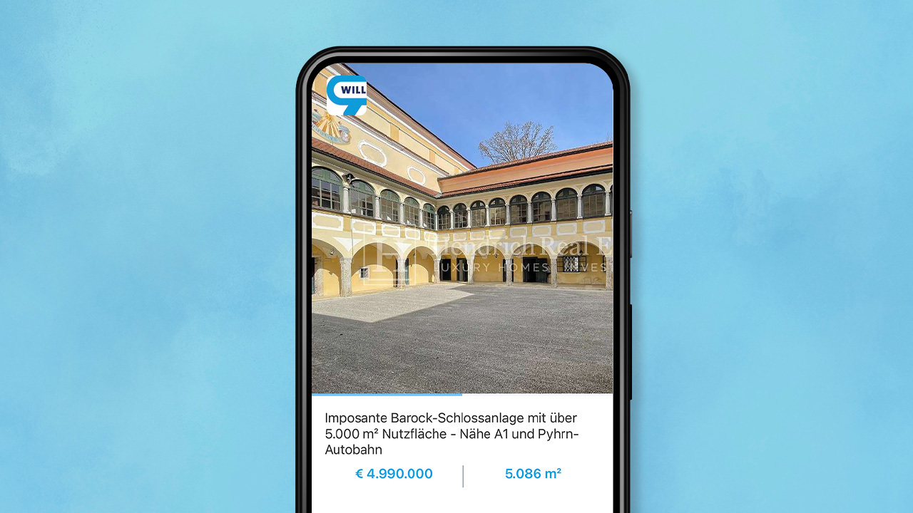 Schloss Kremsegg steht zum Verkauf - Immomedien